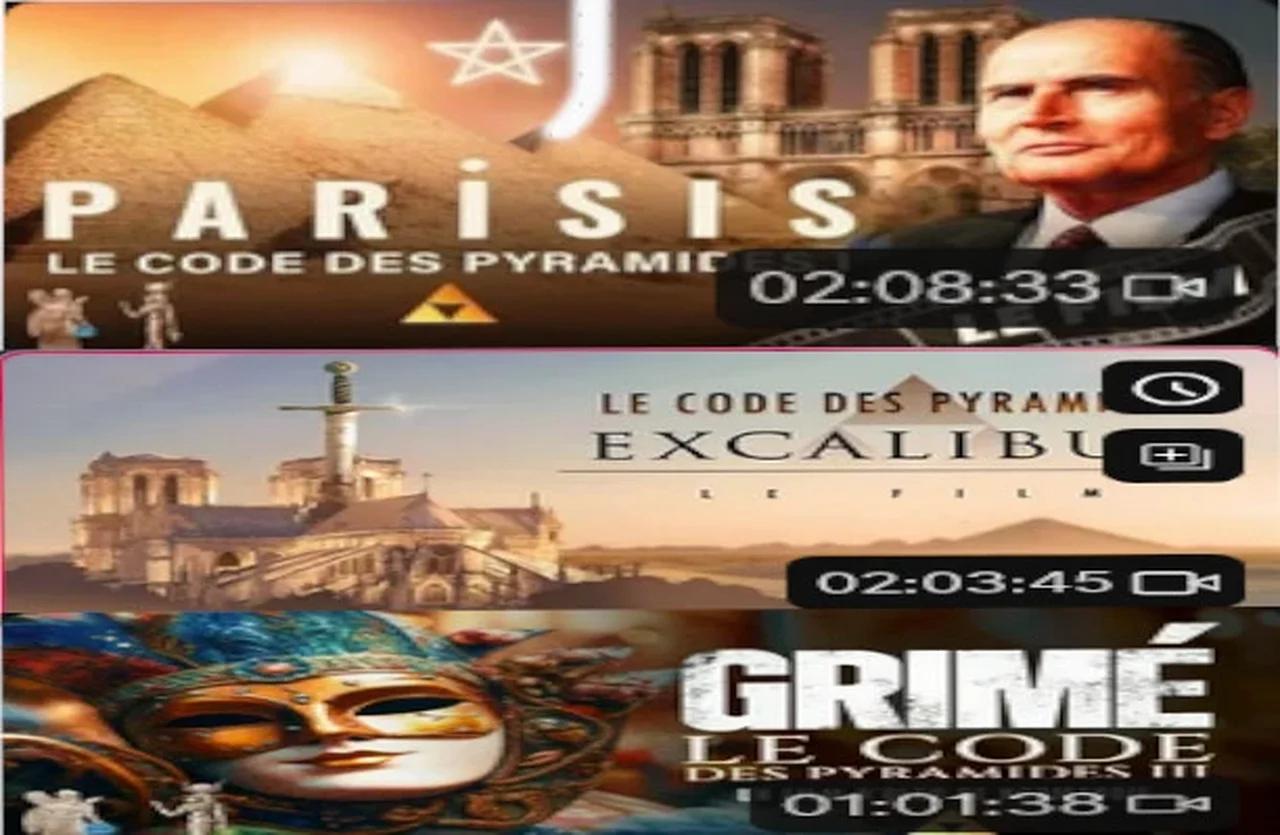 🔺🪬Film documentaire : La Trilogie du code des pyramides ( Parisis-Excalibur-Grimé ) 🪬🔺