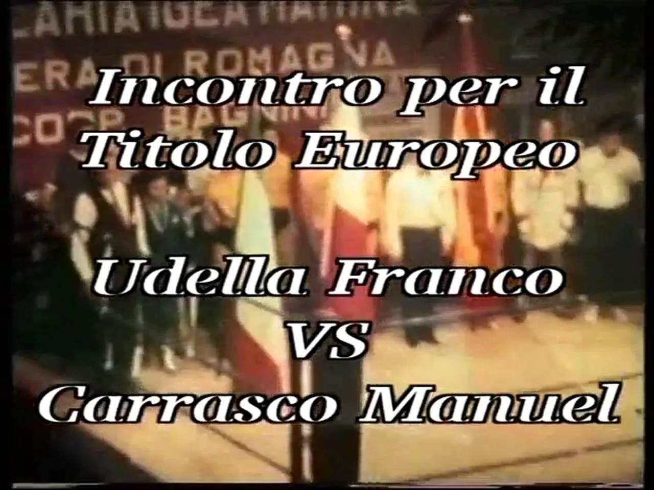 Franco Udella vs Manuel Carrasco