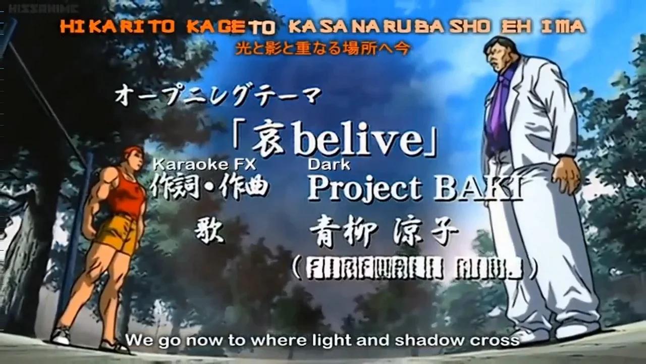 Grappler Baki (2001) Japanese Opening