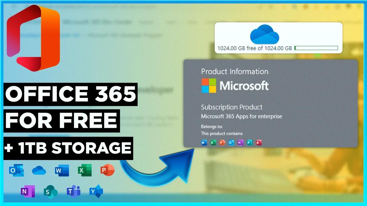 How To Get Office 365 Subscription For Free
