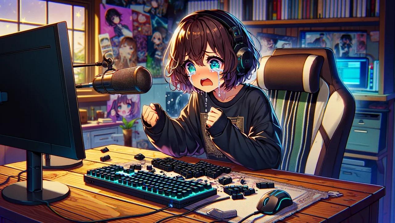 buck broken keyboard stream