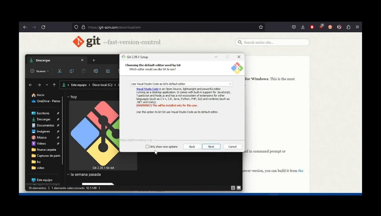 Descargar e Instalar Git