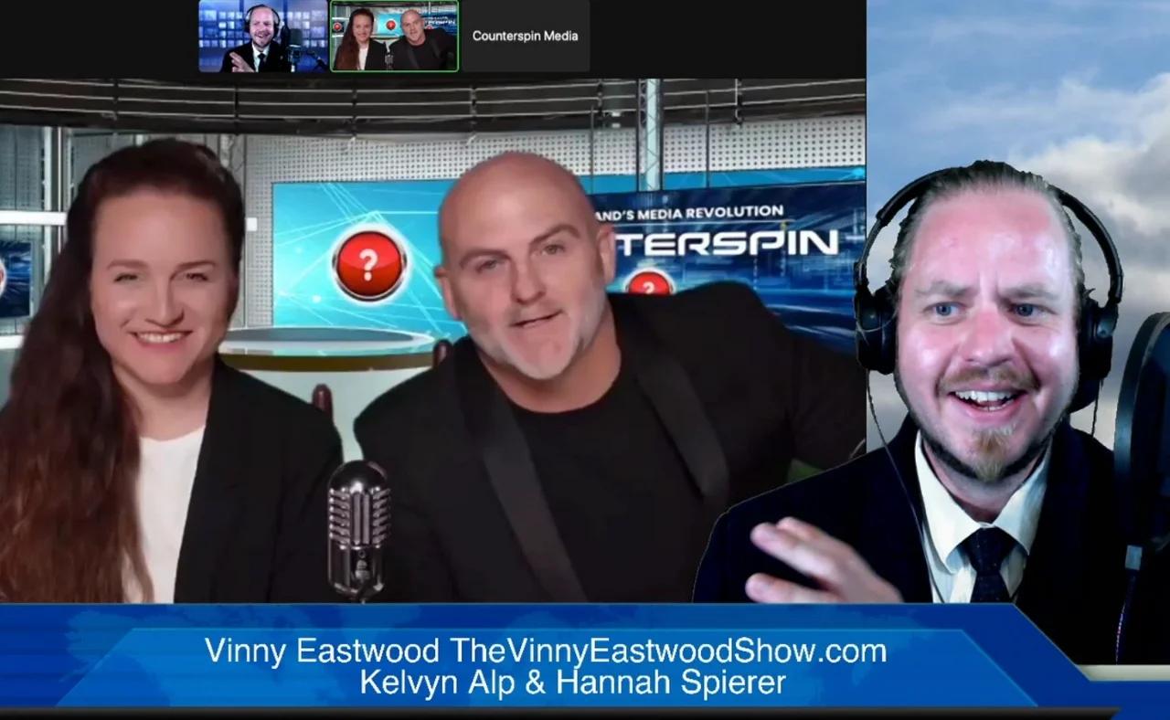 Kelvyn Alp and Hannah Spierer from Counterspin Media on The Vinny ...