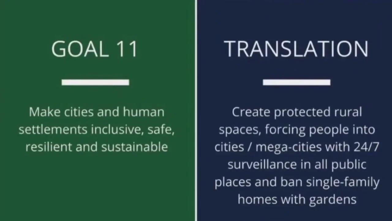 Real Meaning Behind UN Agenda 2030 Sustainable Development Goals