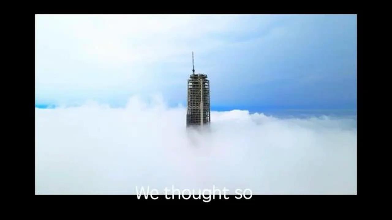 The worlds tallest abandonded building is over 1950 feet high
