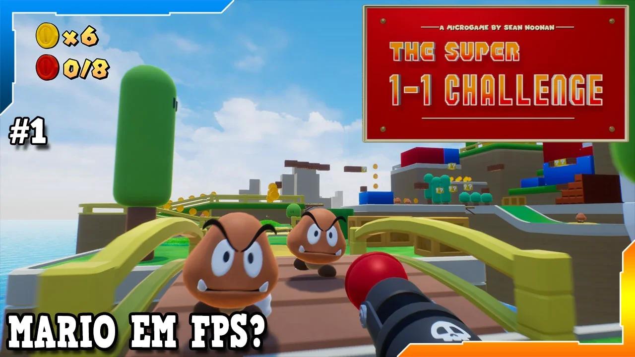 FPS DE SUPER MARIO BROS - jogo bem interessante - Chrono Plays