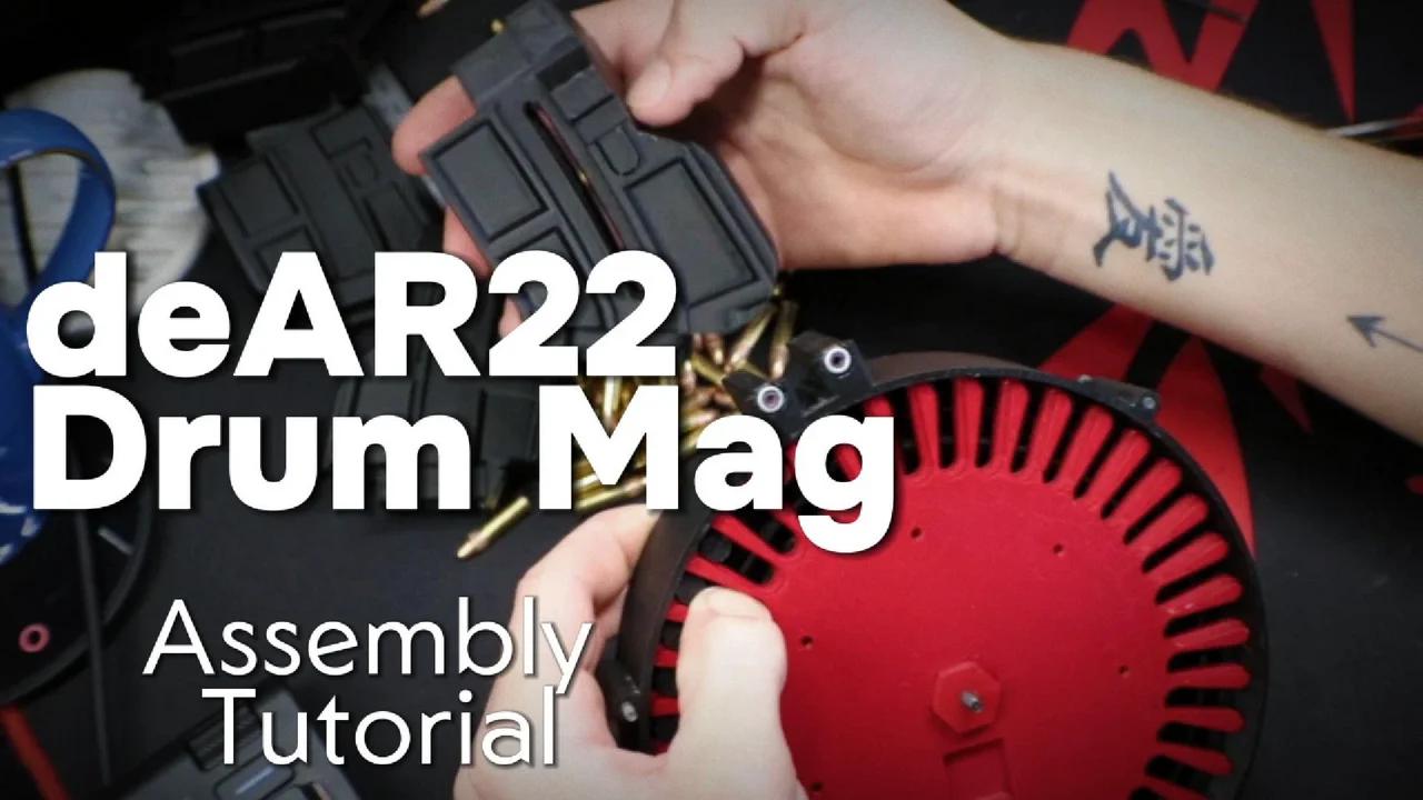deAR22 Drum Mag Assembly Tutorial