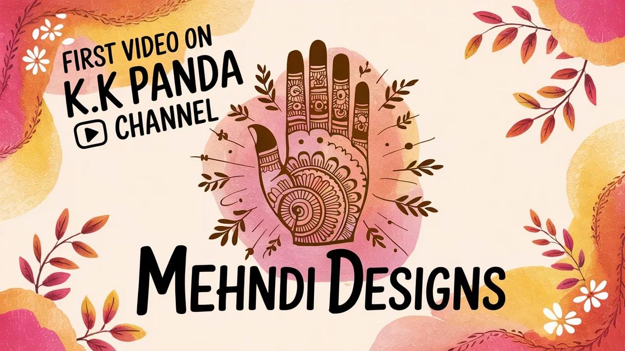 Easy & Beautiful Basic Mehndi Designs | Perfect for Beginners!