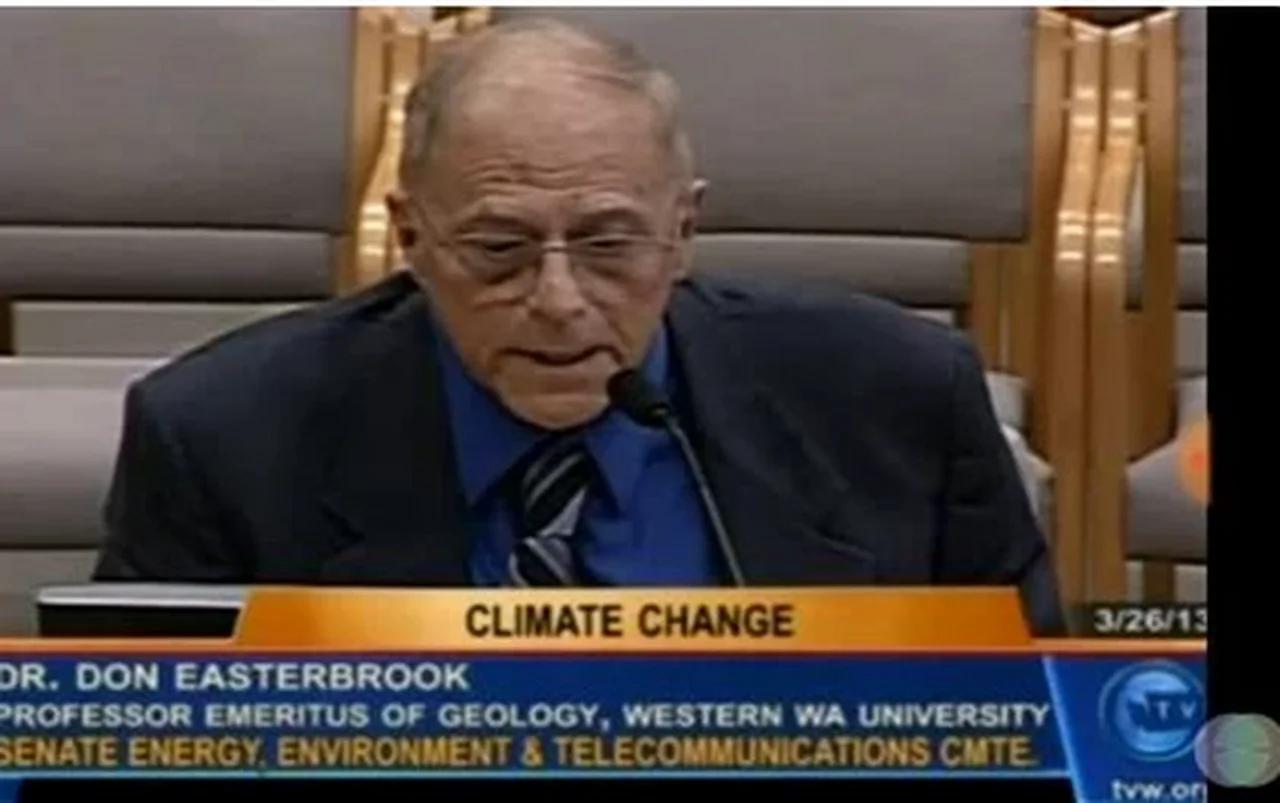 Climate Change Senate Hearing | Dr Don Easterbrook