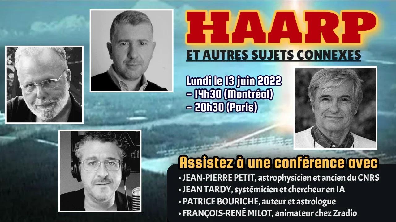 Conférence avec Jean-Pierre Petit, Jean Tardy, Patrice Bouriche et ...