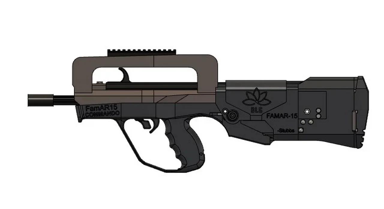 FamAR15 SMG 'Commando' Kit