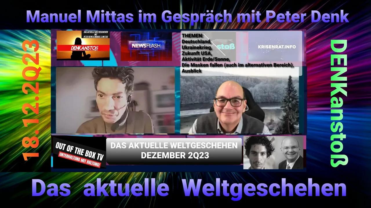 Manuel Mittas im Gespräch mit Peter Denk - DENKanstoß - Das aktuelle ...