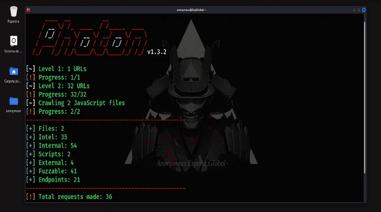 PHOTON - KALI LINUX | HERRAMIENTA DE RECOPILACION DE INFORMACION