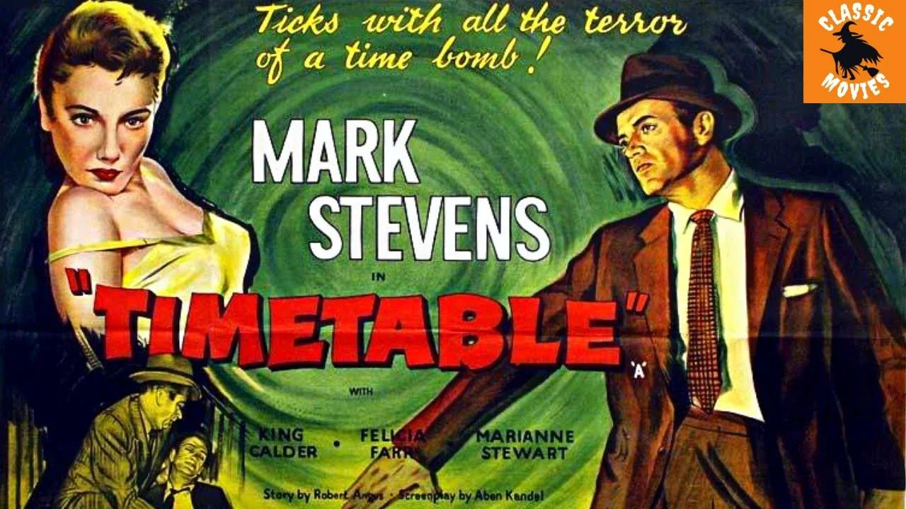 Classic Drama & Romance Movie : Time Table (1956) by Mark Stevens
