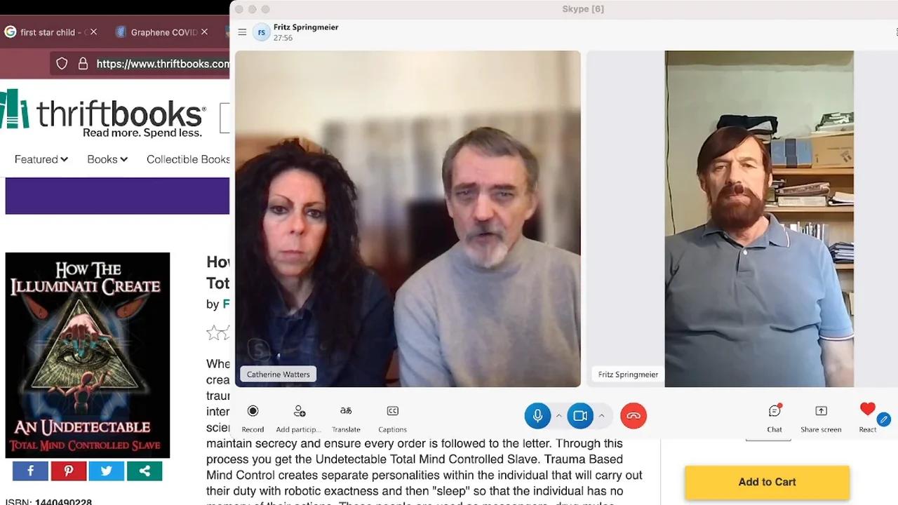 FRITZ SPRINGMEIER and SRA Survivor JAY PARKER - How The Illuminati ...