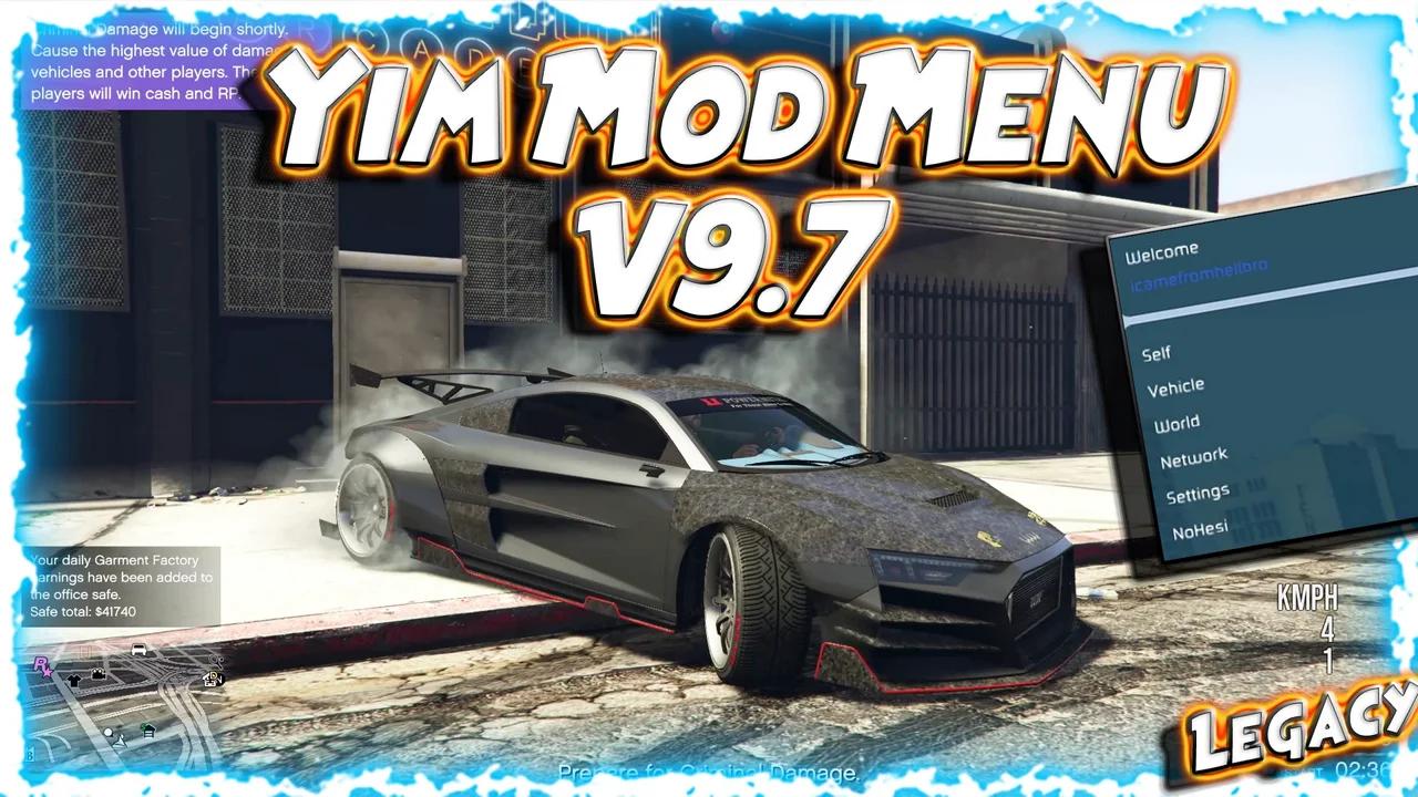 Yim Menu v9.7 for Legacy with Compatible to play Heists with Friends ...