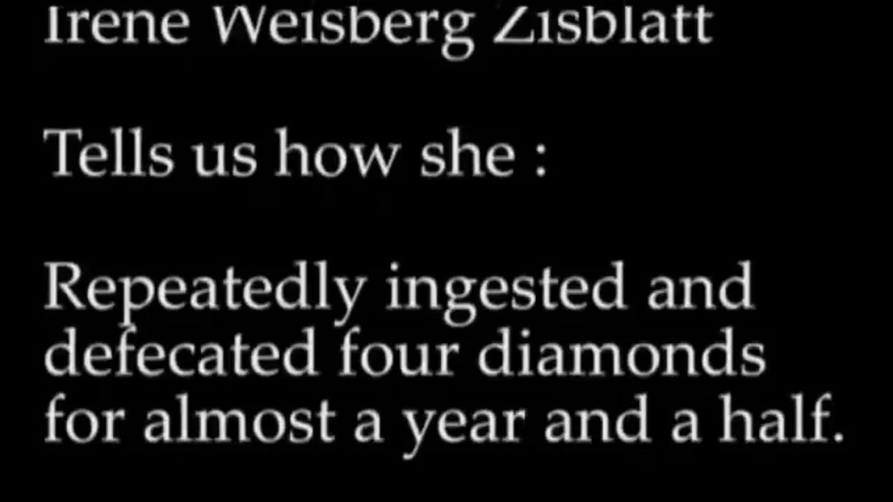 Irene Zisblatt - Holohoax Poop Diamonds