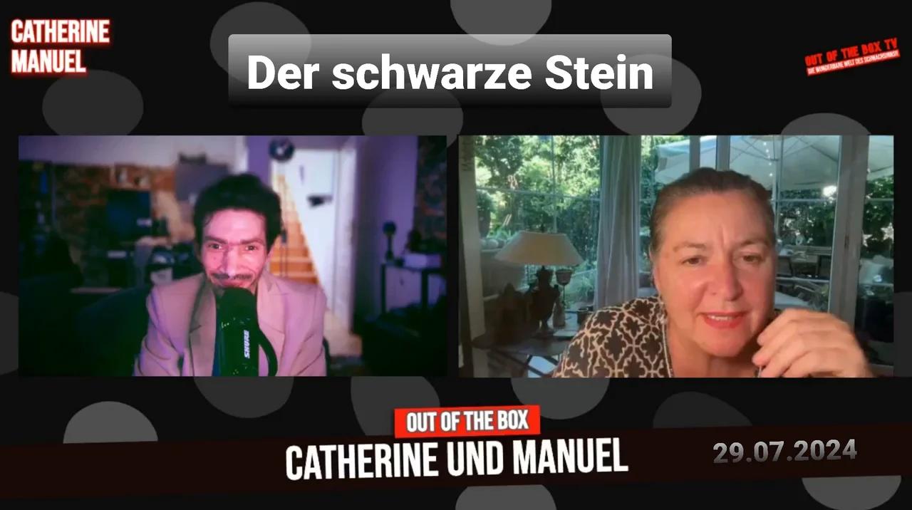 Catherine Thurner und Manuel Mittas - Der schwarze Stein - 29.07.24