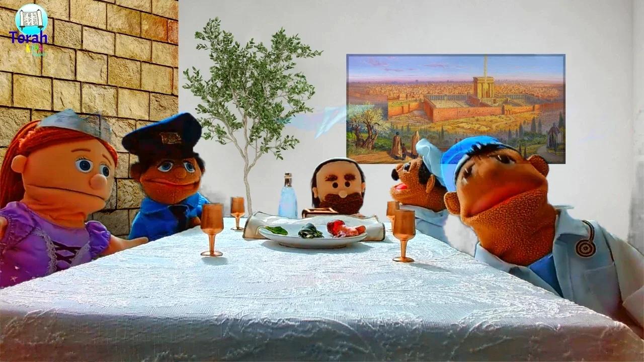 Torah Kids Puppets | Hagadá De Pesaj Animada | Hagadah Shel Pesaj Le ...