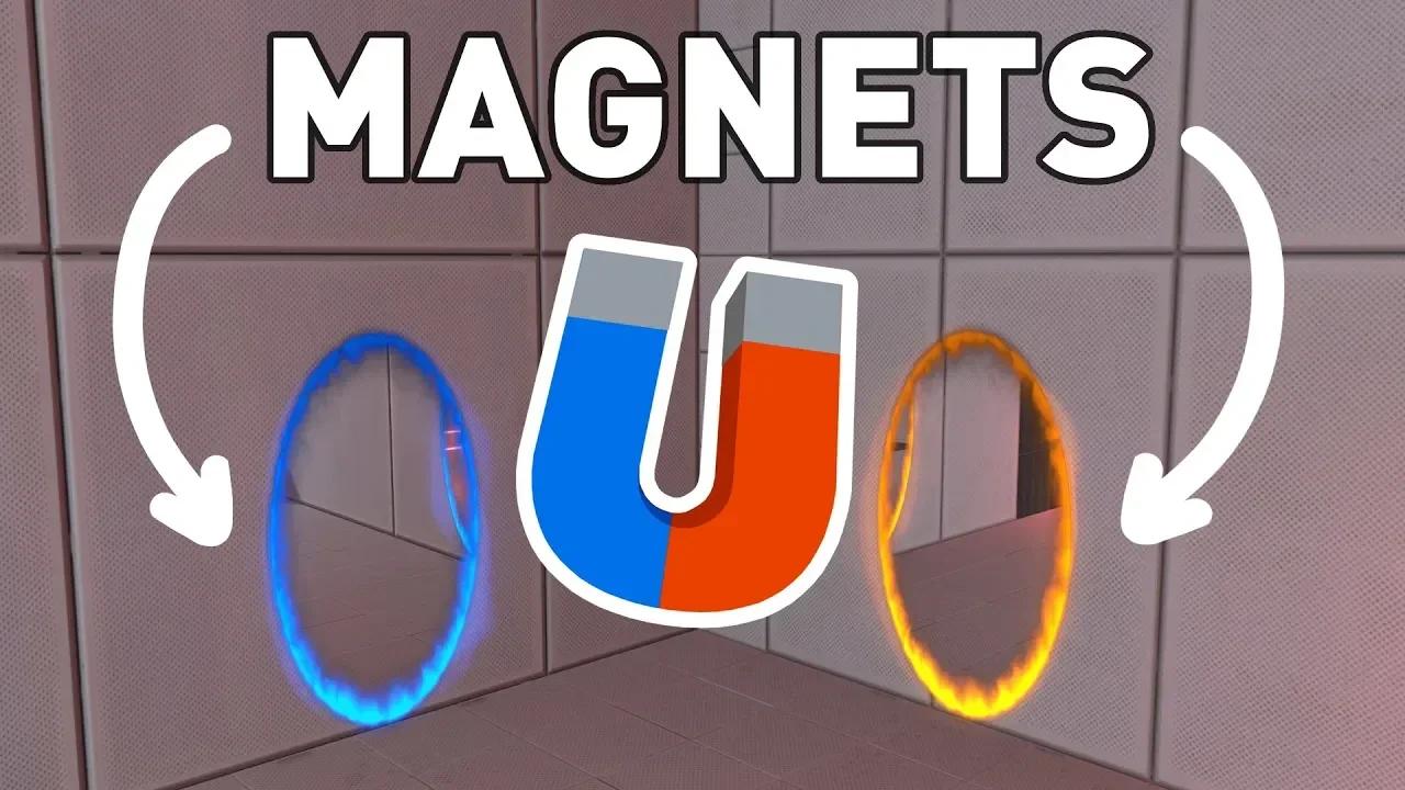 Portal 2 but my Portals are Magnetic