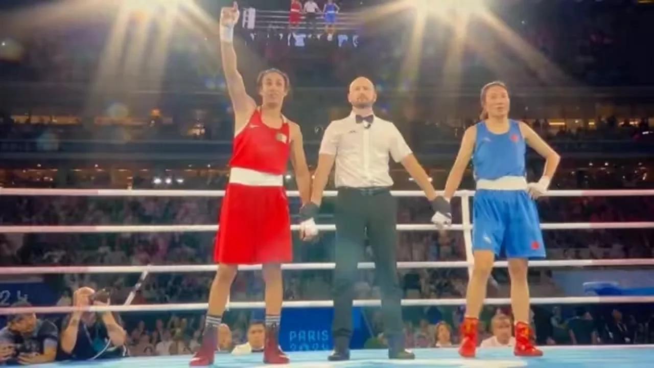 🚨 IMANE KHALIF STEALS GOLD MEDAL IN WOMEN’S BOXING.