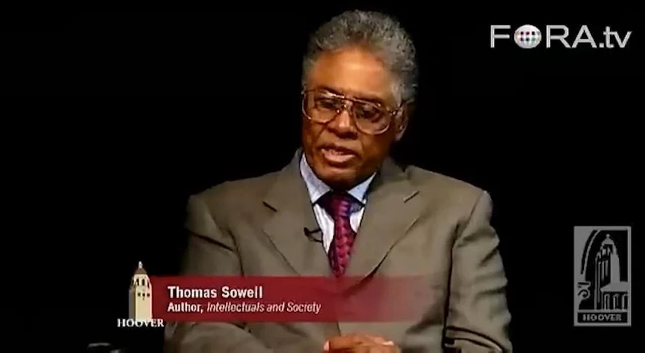 Thomas Sowell: "Temperatures went up first, and then there was the increase in carbon dioxide."