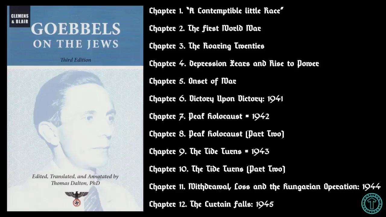 GOEBBELS ON THE JEWS (Thomas Dalton ed. | 2019) AUDIOBOOK