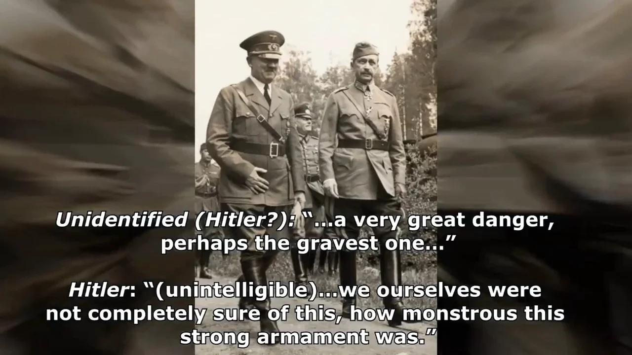 The Only Secret Recording of Hitler's Normal Voice _ The Hitler ...
