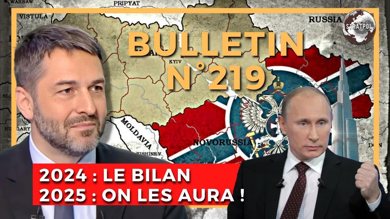 Bulletin Stratpol N°219. Bilan 2024 ! Bonne Et Victorieuse Année 2025 