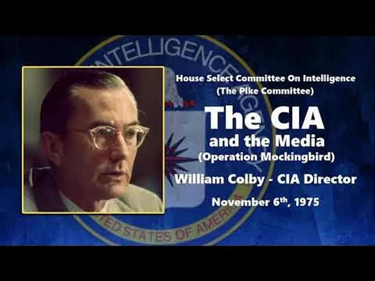 "Operation Mockingbird": CIA Director William Colby testifies before ...