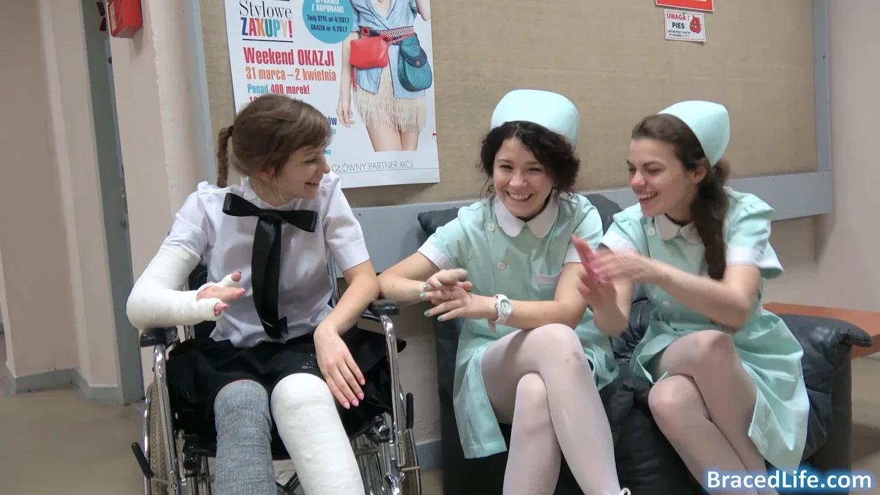 Emily Long Leg Cast and Long Arm Cast Bonus Scenes on BracedLife Patreon!