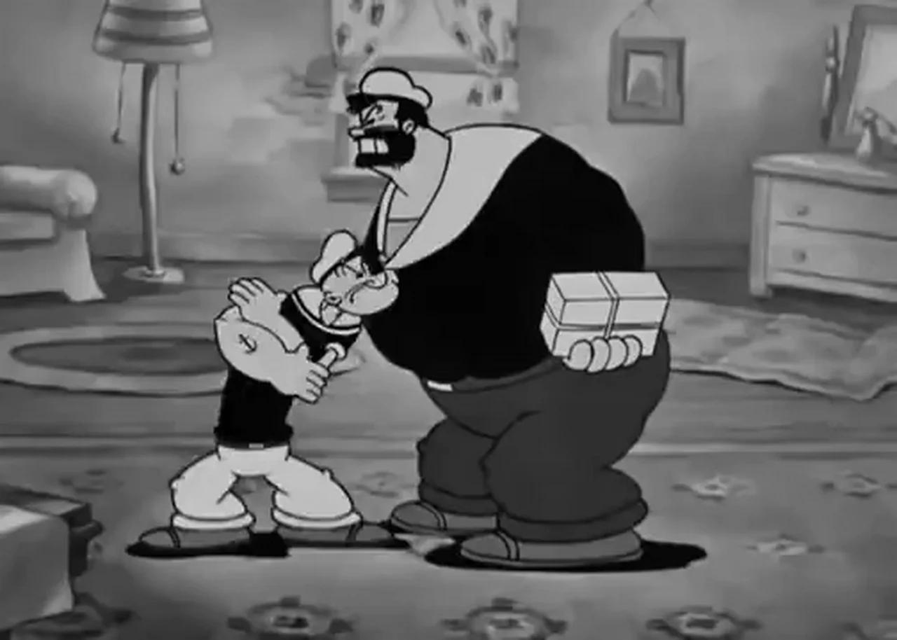 Popeye The Sailor - Beware of Barnacle Animation Cartoon