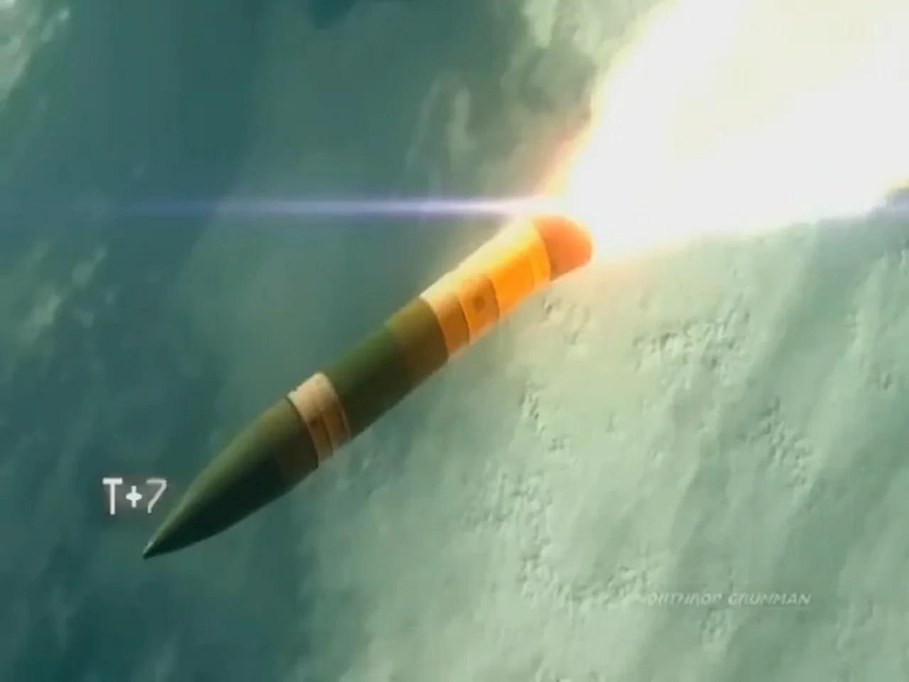 Animated Flight Sequence of a Minuteman III [ICBM] | Northrop Grumman - 2007
