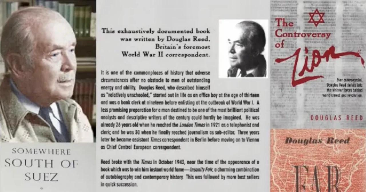 Arthur Topham and Jeff Rense on Douglas Reed -The Controversy of Zion