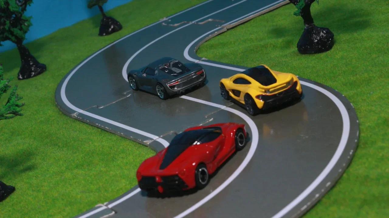 The Holy trinity Hypercars Stop Motion