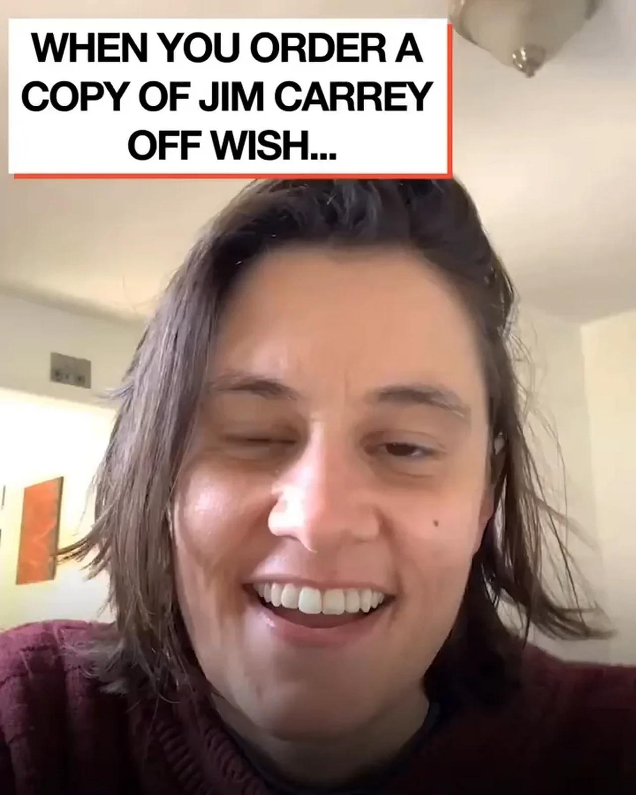 Female Jim Carrey