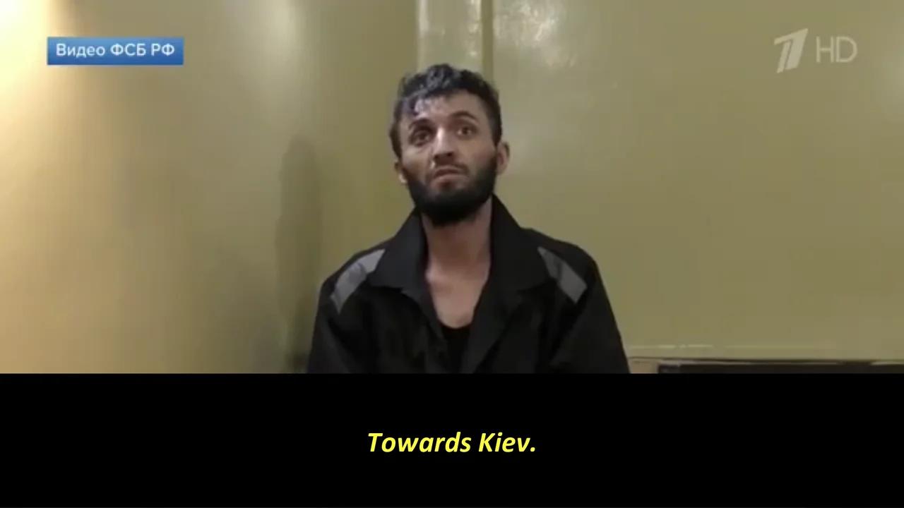 FSB footage: Interrogation of the terrorists who carried out the attack ...