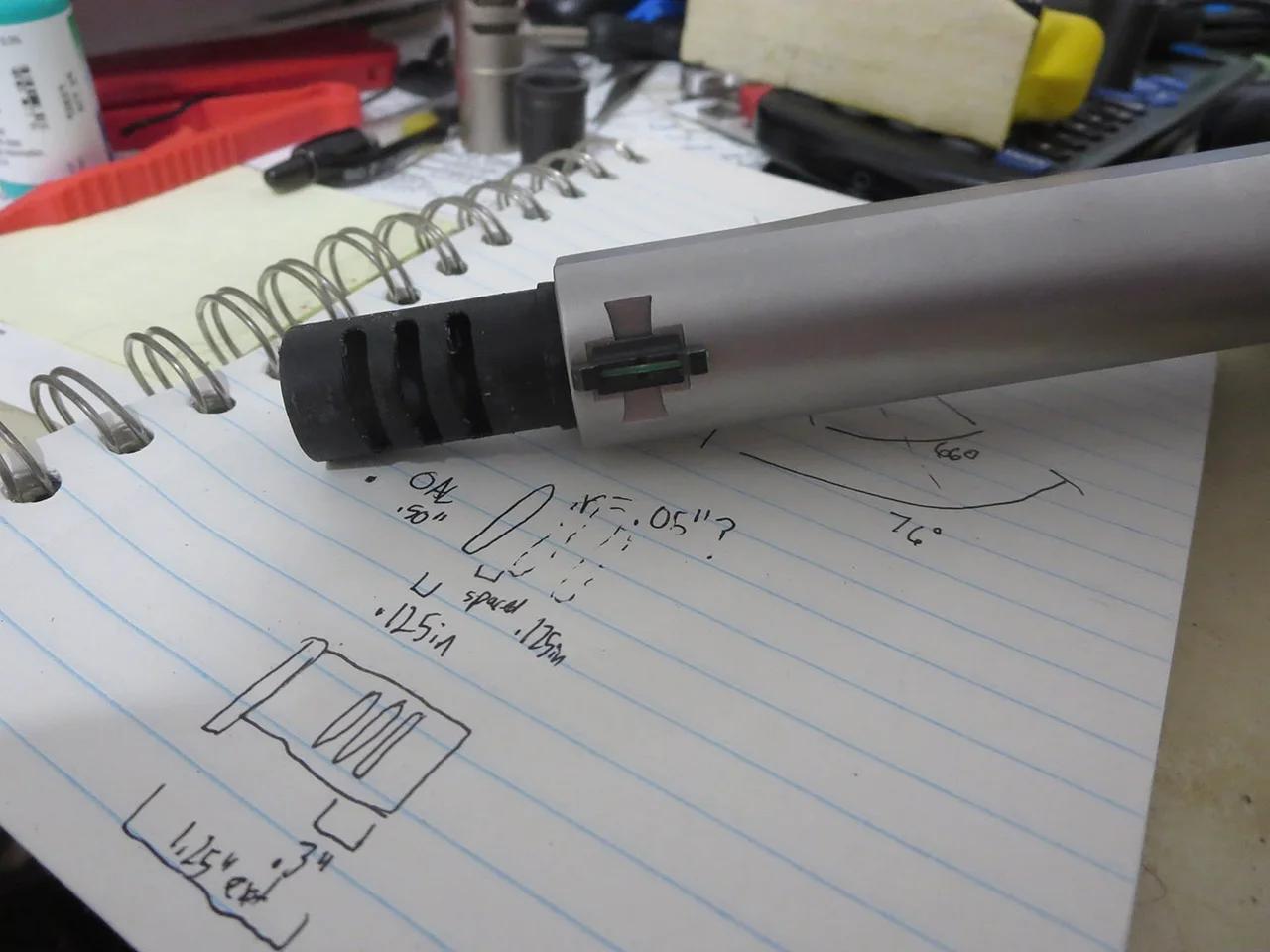 Colt 1911 Barrel Bushing and Compensator-Daviot