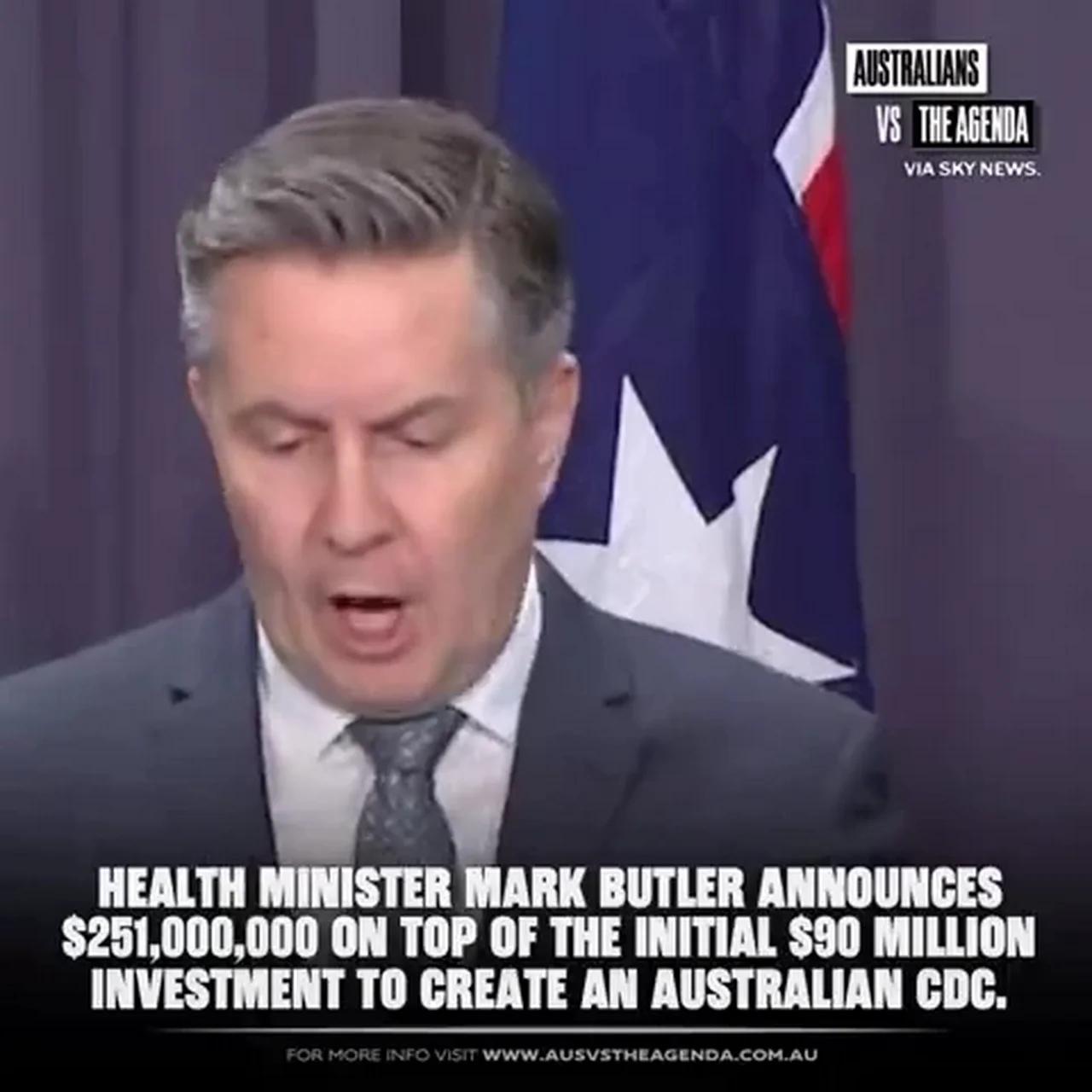 🚨𝗕𝗥𝗘𝗔𝗞𝗜𝗡𝗚_ Federal Health Minister, Mark Butler has announced ...