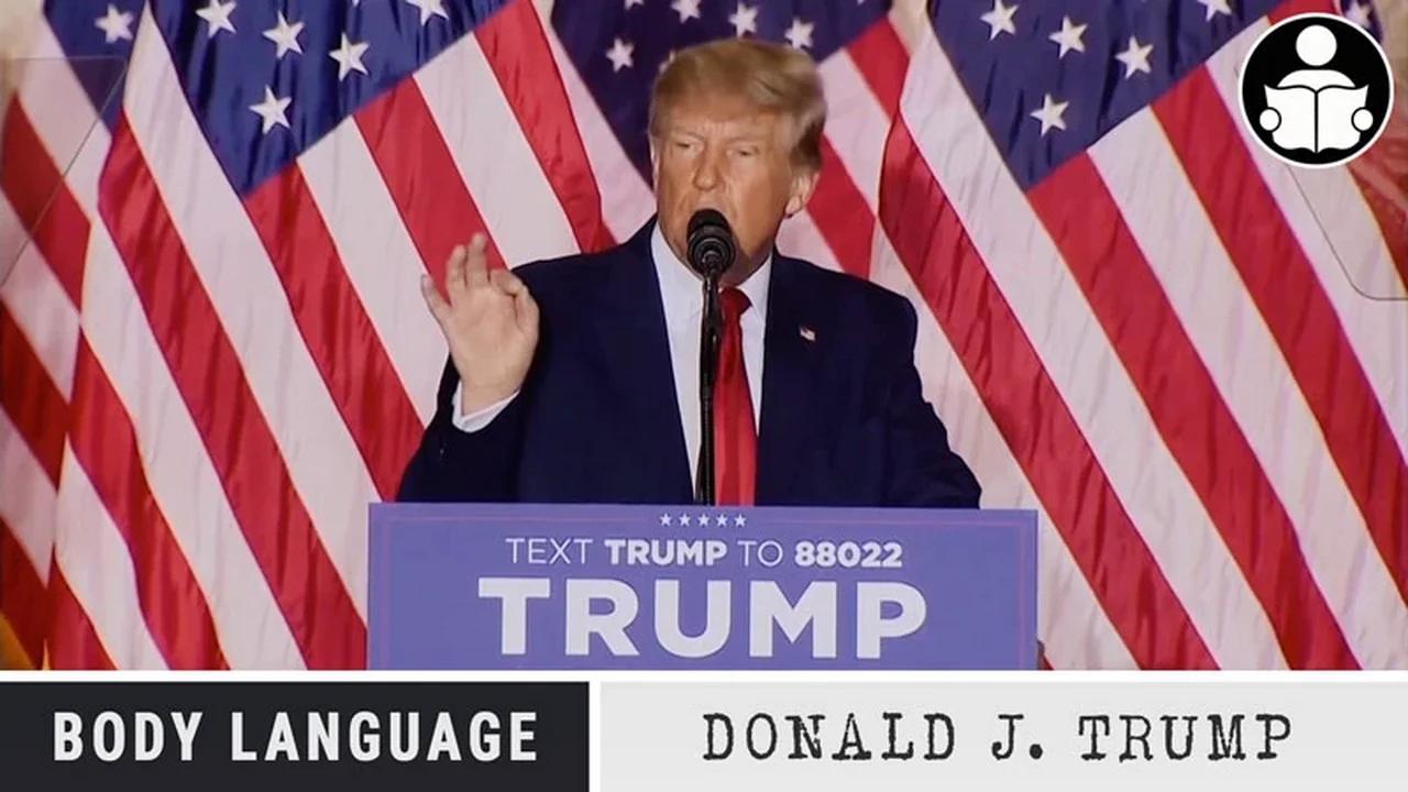 Body Language - Trump Announces Presidential Run