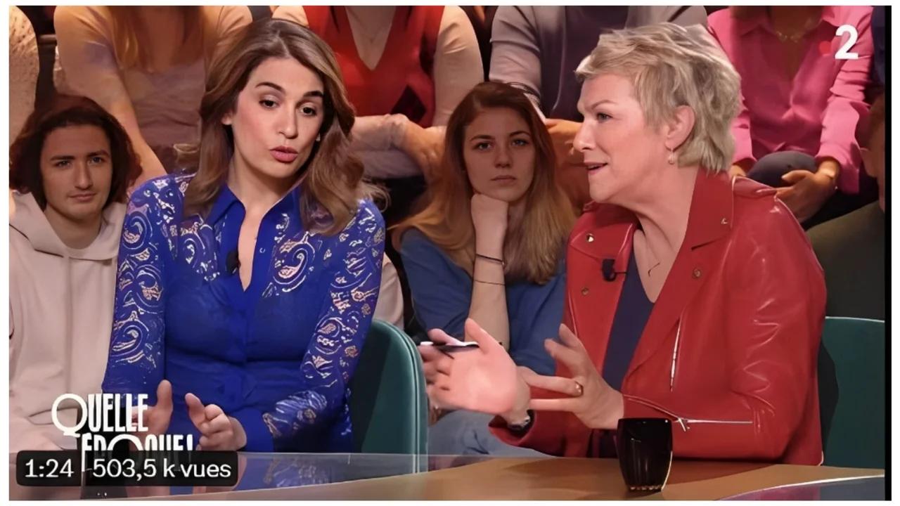 Sonia Mabrouk agressée par E.Lucet ! E.Lucet, journaliste ou ''ange ...