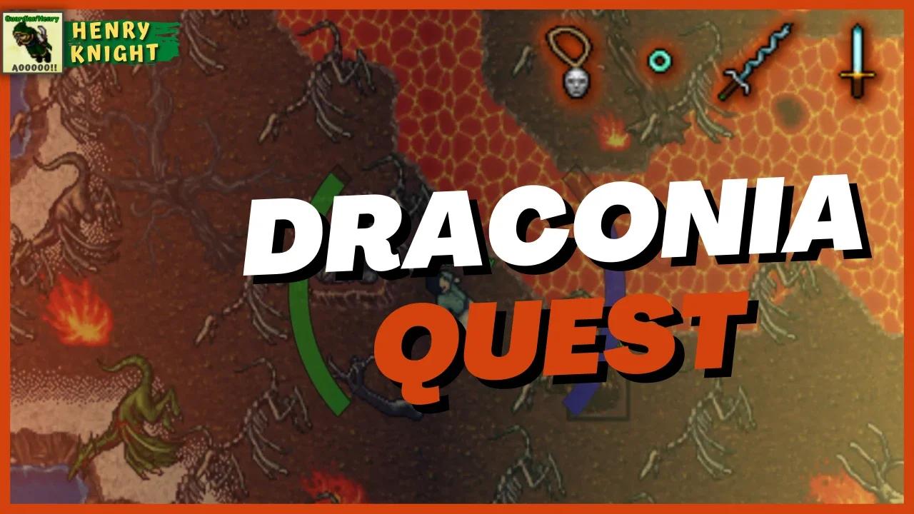 TIBIA: COMO FAZER A DRACONIA QUEST
