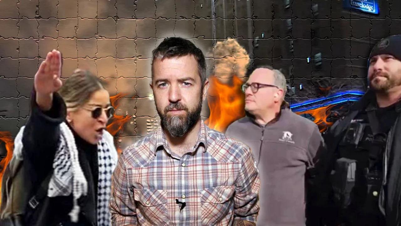 Montreal BURNS And Ezra Levant ARRESTED While Trudeau Gaslights on ...