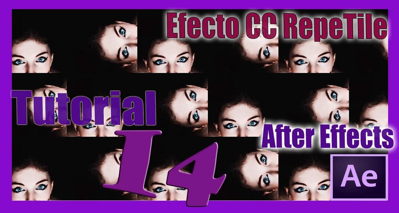 🆕 Como utilizar el Efecto CC RepeTile en After Effects 🔥 REPETIR OBJETOS 🔥 Tutorial 14
