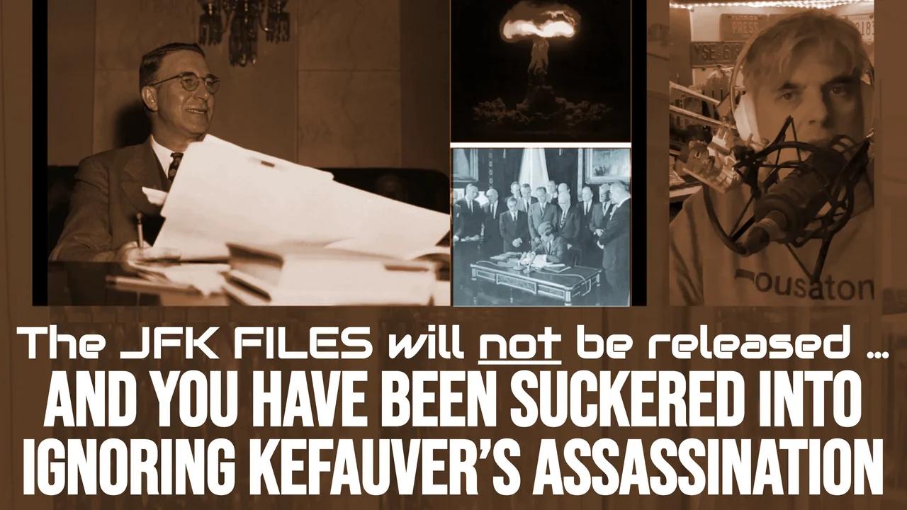JFK files will not be released / un-redacted - and why (Ignoring ...