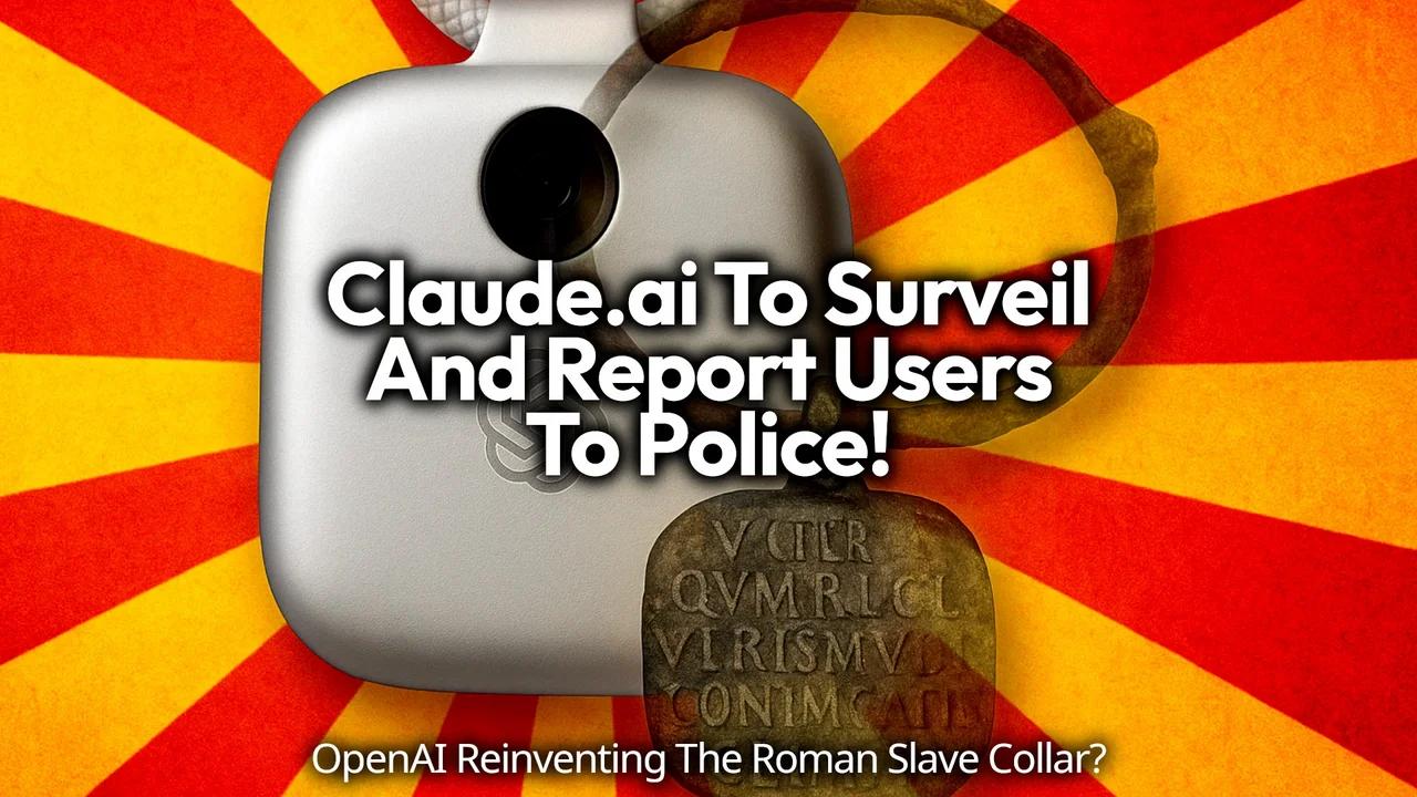 Claude To Call The Cops On 'Immoral' People! OpenAI Drops Billions To ...