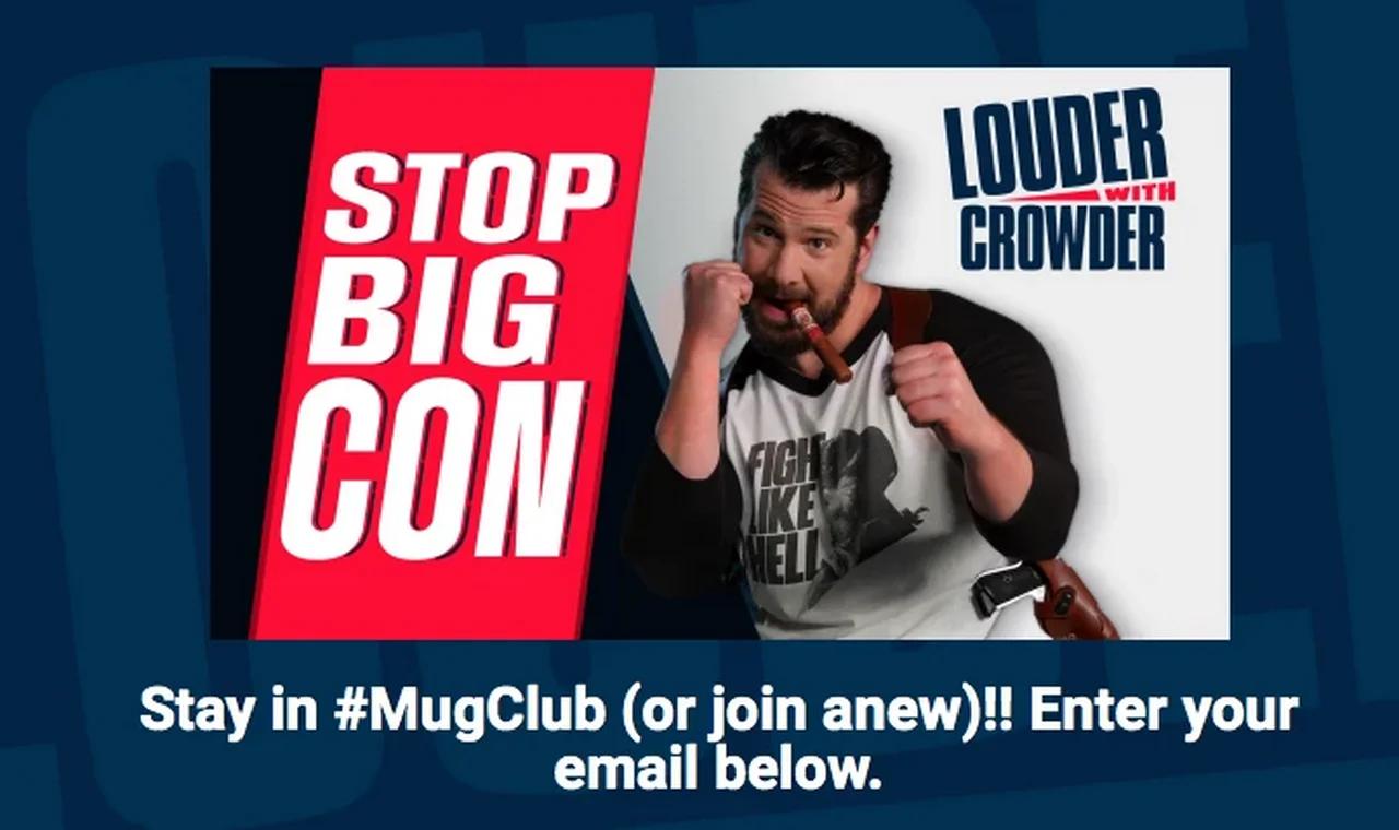 Steven Crowder's Latest Big CON