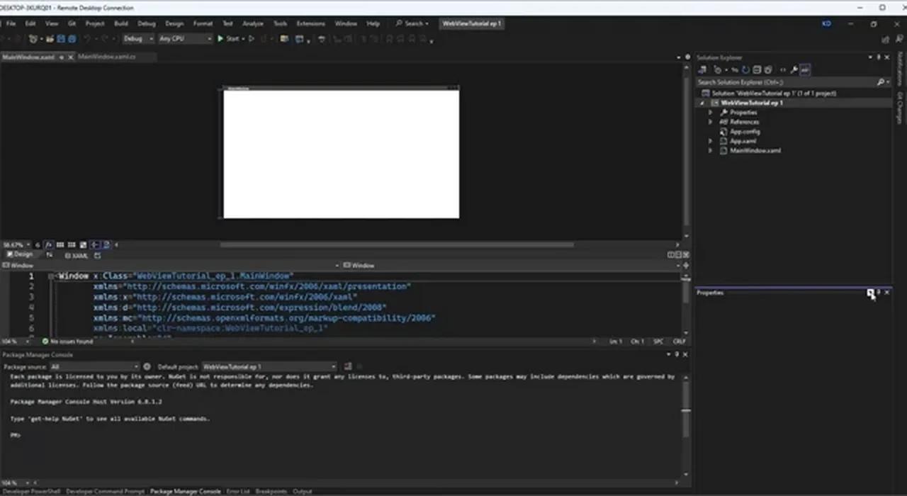 C# WPF Webview2 ep1