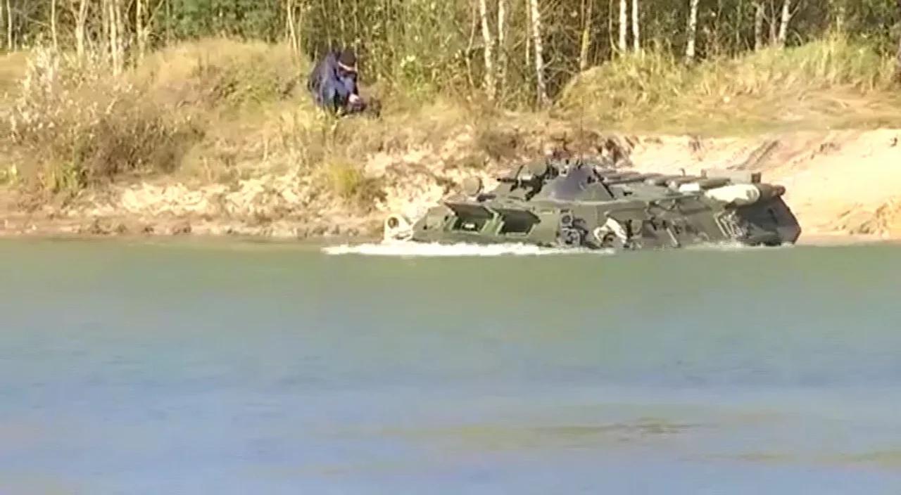 Russian Airborne Forces in Belarus VDV with amphibious airborne ...