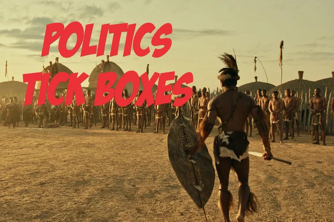 Politics & Tick Boxes in SA Entertainment